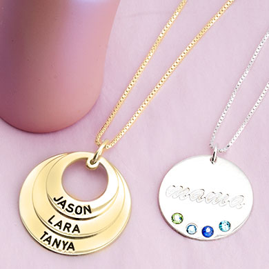 Personalized Mother Jewelry - Finest Gifts | Onecklace