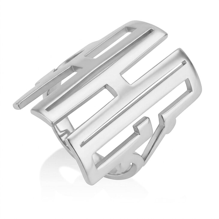 Capital Monogram Ring